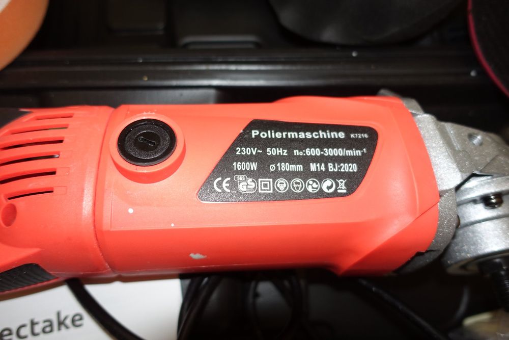Tectake Poliermaschine fürs Auto oder Schiff, 1600 W (Gebraucht) in ...