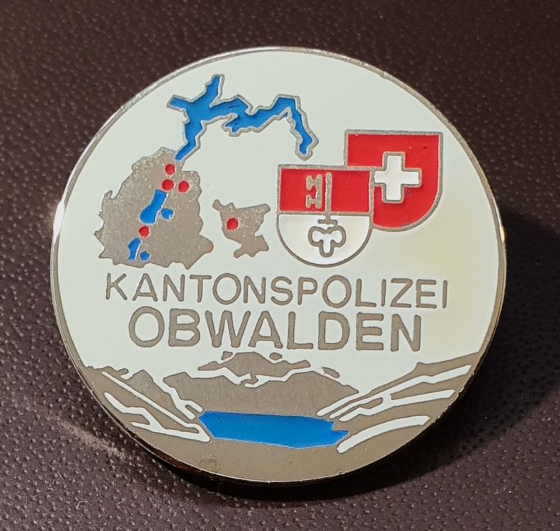 S403 - Pin Kantonspolizei Obwalden Nr. 554/1000 (Gebraucht) in Reinach BL für CHF 3 – mit ...