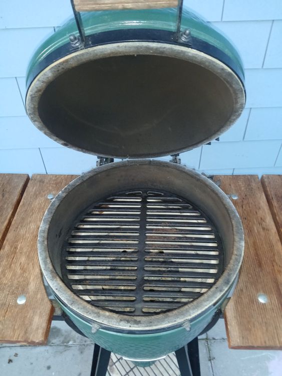 Big Green Egg Keramikgrill mit Rollen und Beistelltischen 🌳 (Gebraucht ...