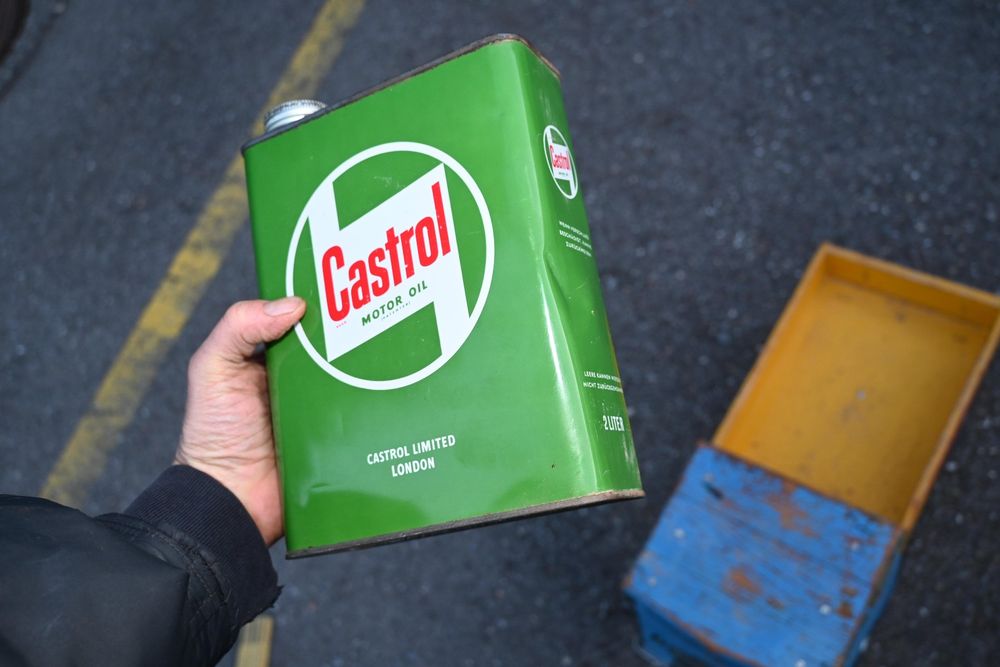 alter CASTROL motor oil London BLECHDOSE ölkanister | Kaufen auf Ricardo