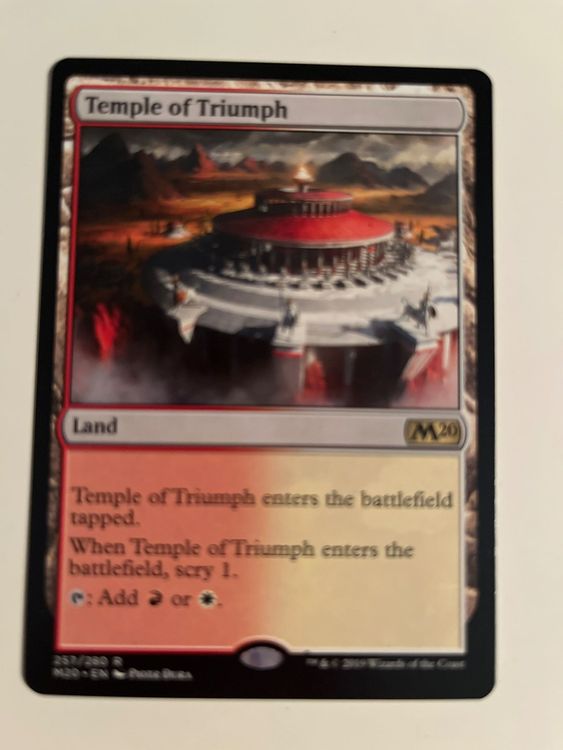 1 x Temple of Triumph - Magic: The Gathering - MtG (Gebraucht) in ...