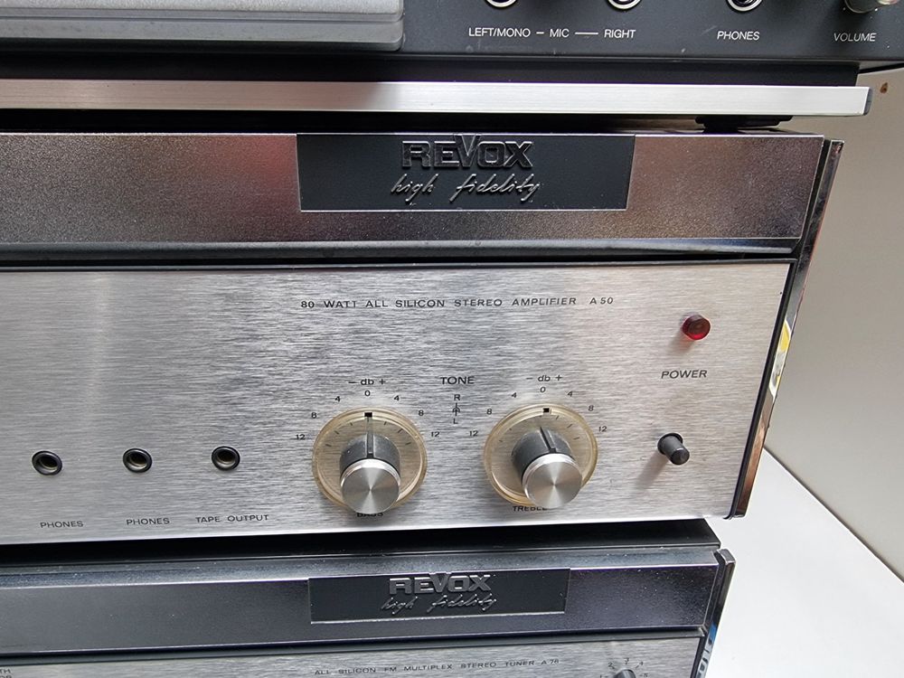 Revox B710 ,A76,A50 B790Defekt zu bieten mit Boxen komplett | Kaufen auf Ricardo