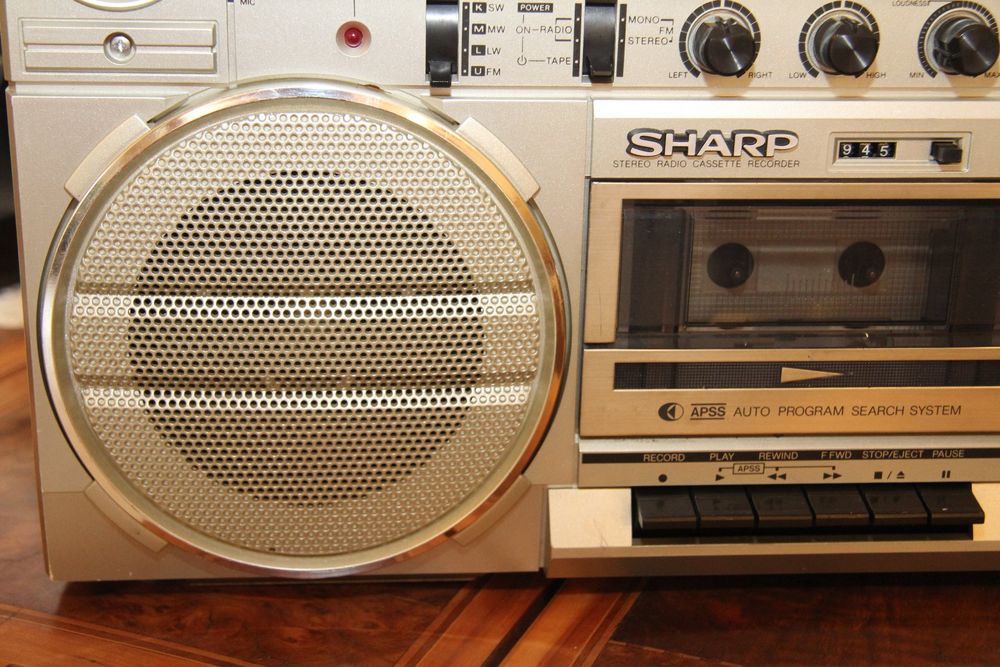 Sharp GF-5757, Ghettoblaster, Stereokassettenrekorder (Gebraucht) in ...