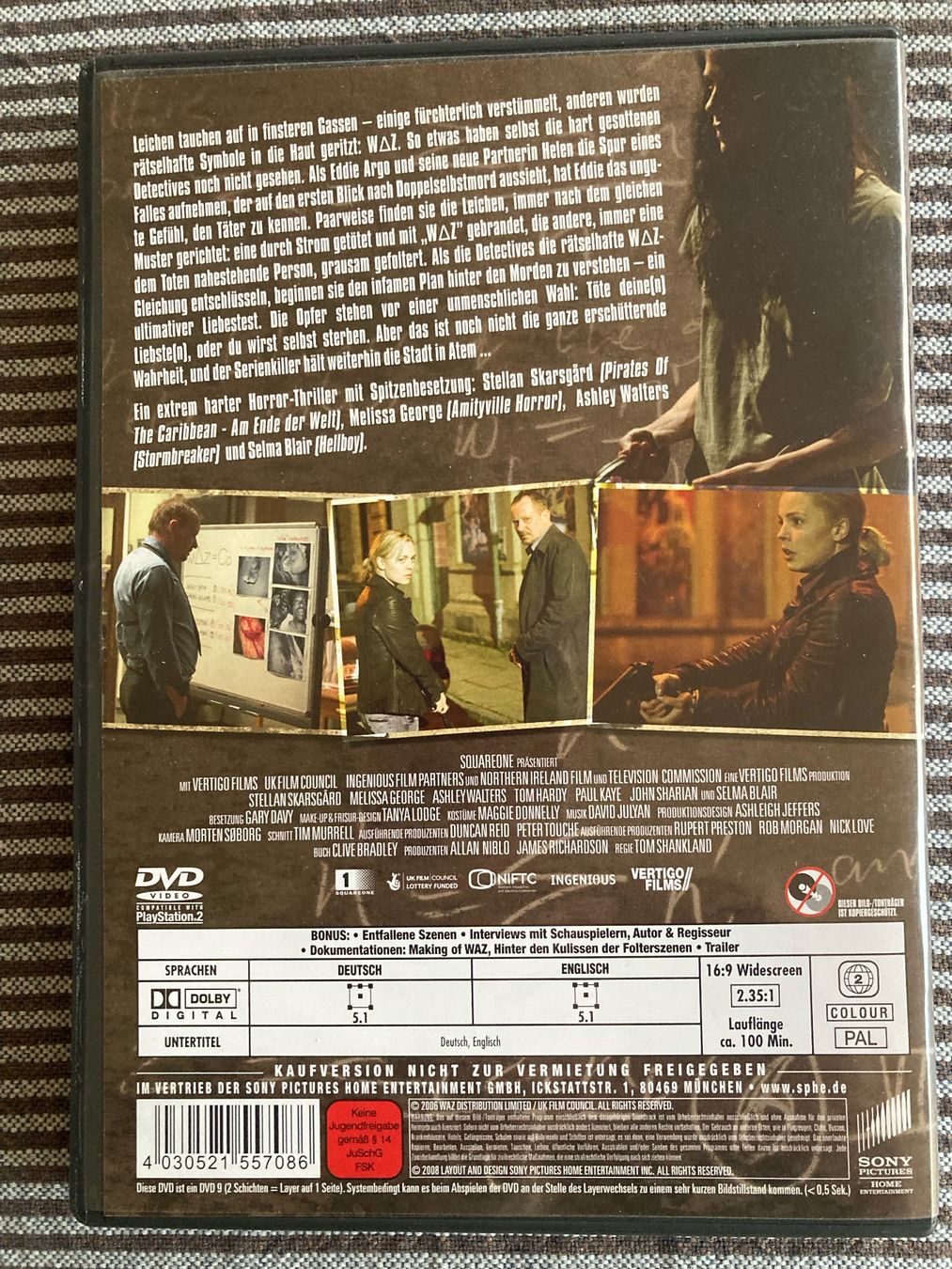 WAZ 📀 Welche Qualen erträgst du? 😱 DVD (Gebraucht) in Neuenkirch für CHF 4.9 – mit Lieferung auf ...