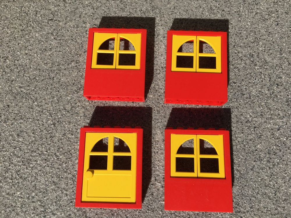 LEGO # Tür und Fenster Rot 5x6 (Gebraucht) in LAUSANNE für CHF 5 – mit ...
