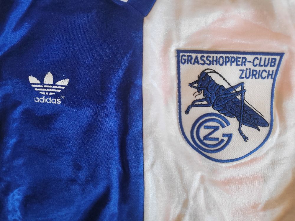 originales GCZ grasshopper Trikot matchprepared 80er gcz (Gebraucht) in ...