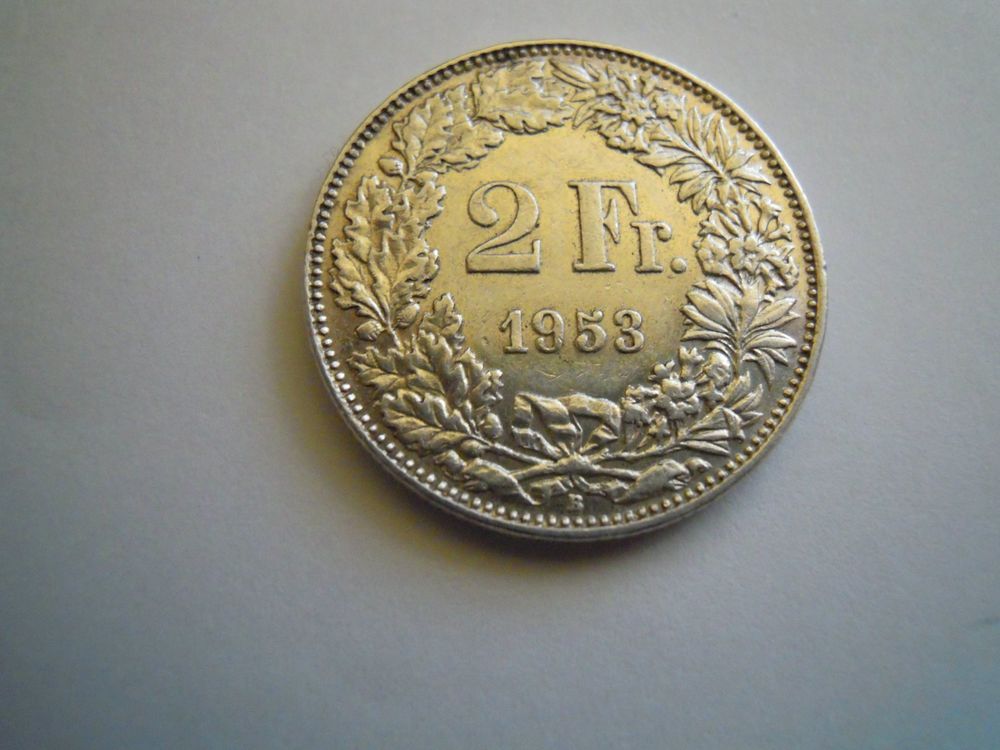 2 Fr. 1953 rar | Kaufen auf Ricardo