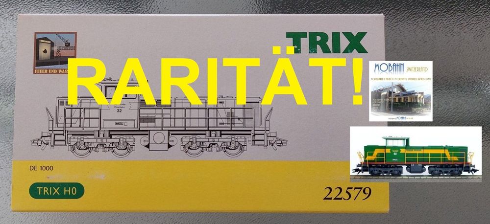 Trix 22579 - Diesellok MaK DE 1000 - RARITÄT! (Neu und originalverpackt ...