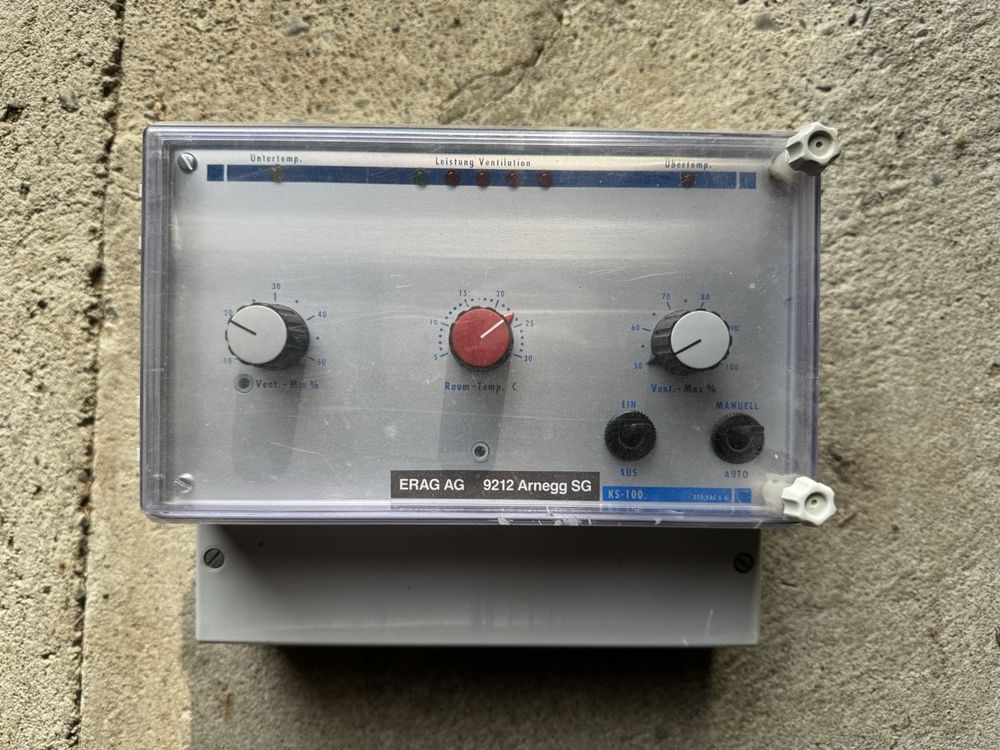 ERAG RS-100 Ventilations Steuerung (Neu (gemäss Beschreibung)) in ...