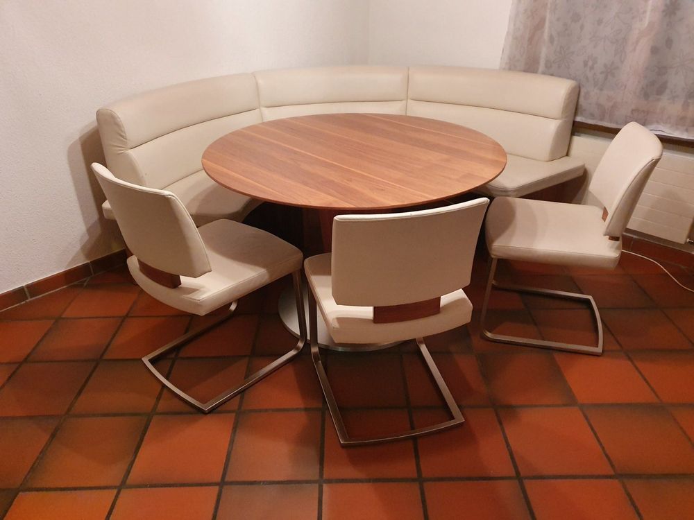 Spannende Rundbank Esszimmer Modern Ebenbild