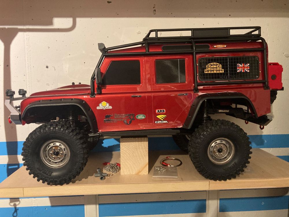 Traxxas Land Rover Defender TRX-4 Rot (Gebraucht) in Rotkreuz für CHF ...