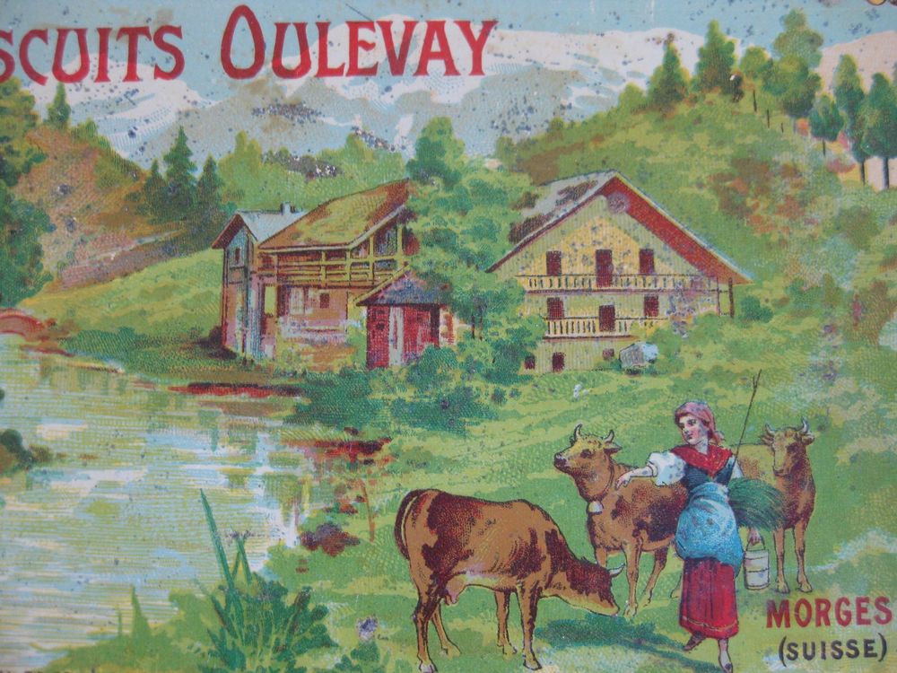 Biscuites Oulevay, Morges Suiss, Blechdose (Gebraucht) in heimberg für ...