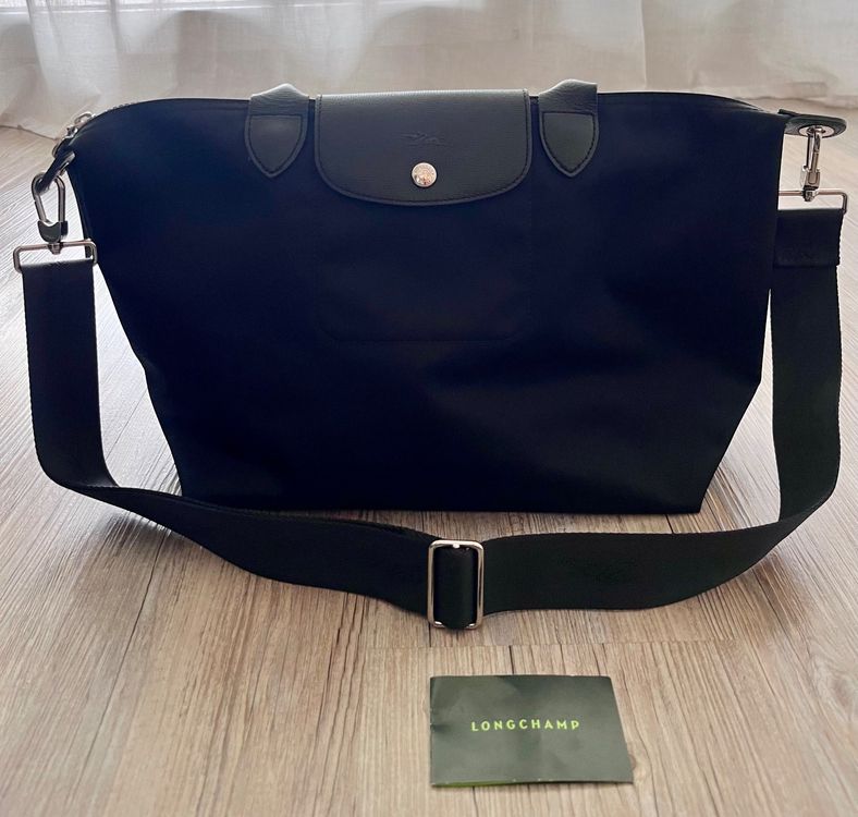 LONGCHAMP HANDTASCHE L LE PLIAGE, schwarz,mit Schulterträger (Gebraucht) in Belp für CHF 58 ...