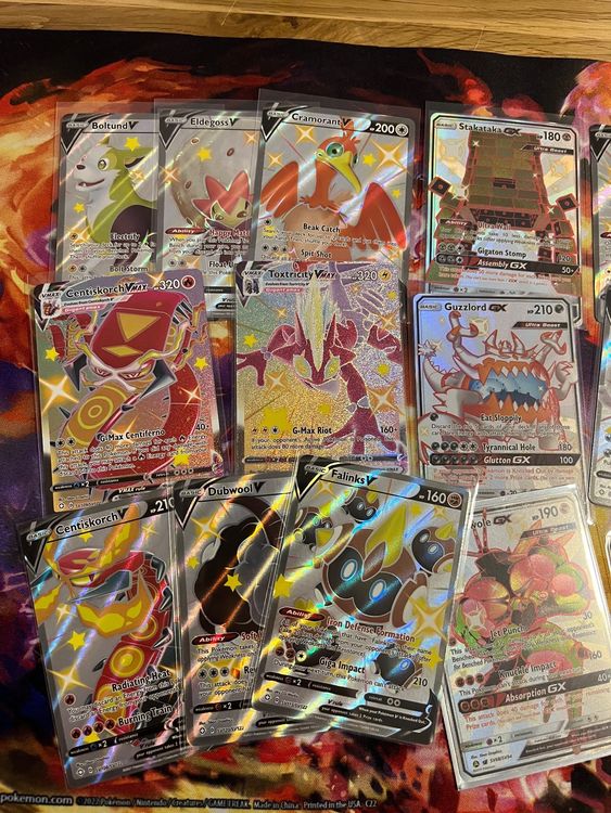 ab 1.- 🔥 Pokemon 76 Shiny Karten Sammlung (nur shinies) (Gebraucht) in ...
