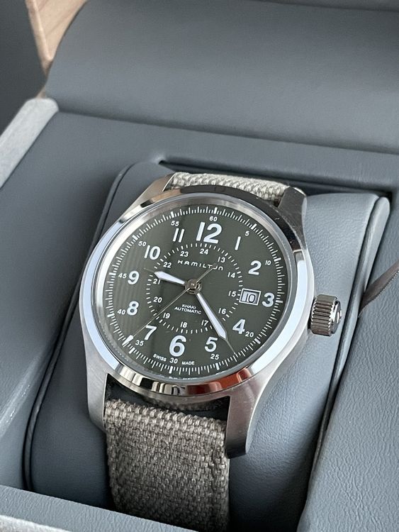 Hamilton Field Auto 42mm green (Neu (gemäss Beschreibung)) in Bern für ...