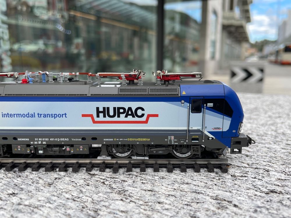 Roco 71914 DC Hupac Br 193 Vectron Analog (Neu und originalverpackt) in ...