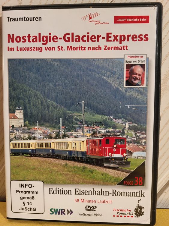 DVD - RhB - NOSTALGIE - GLACIERS - EXPRESS - im LUXUSZUG von | Kaufen auf Ricardo