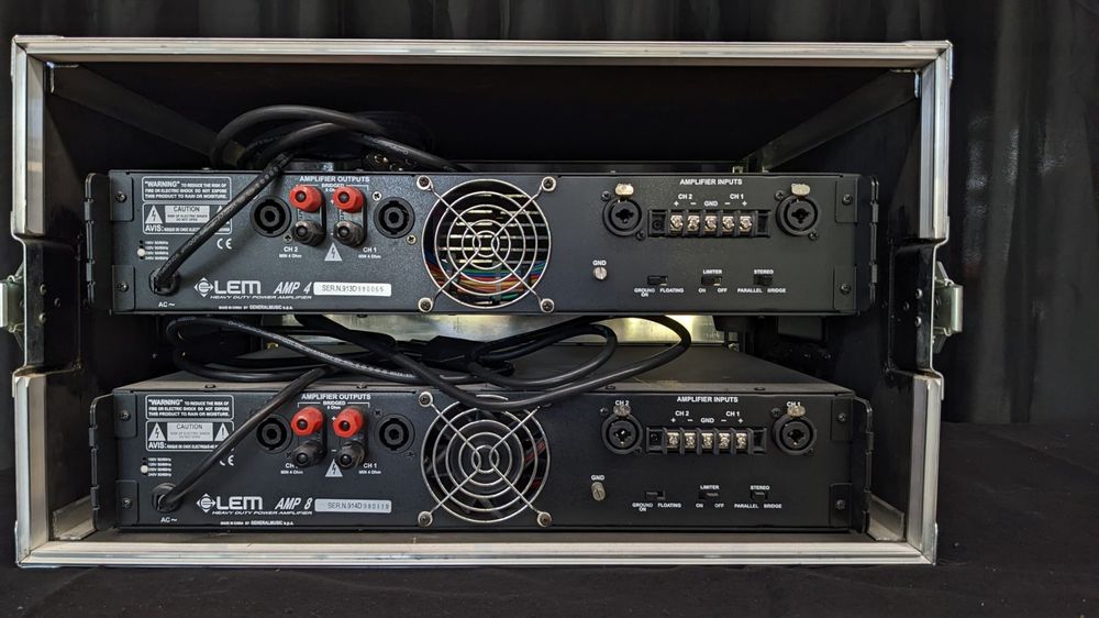 LEM AMP4 PA-Endstufe / Verstärker RACK | Kaufen auf Ricardo