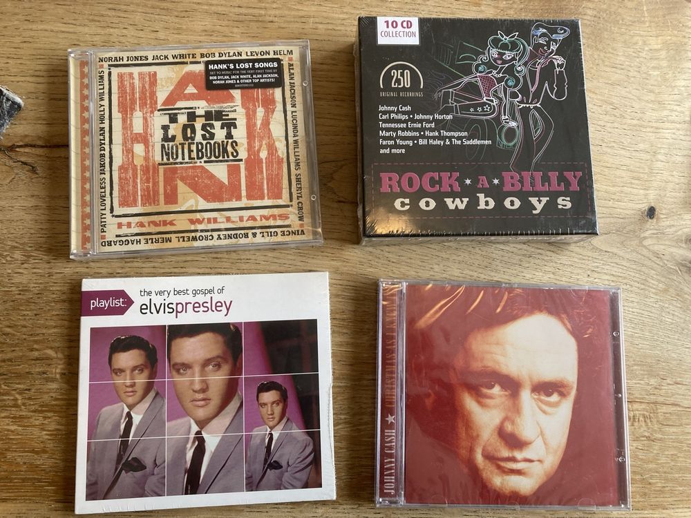 CD‘s Rock a Billy Jonny Cash Elvis Presley NEU!!! (Neu und ...
