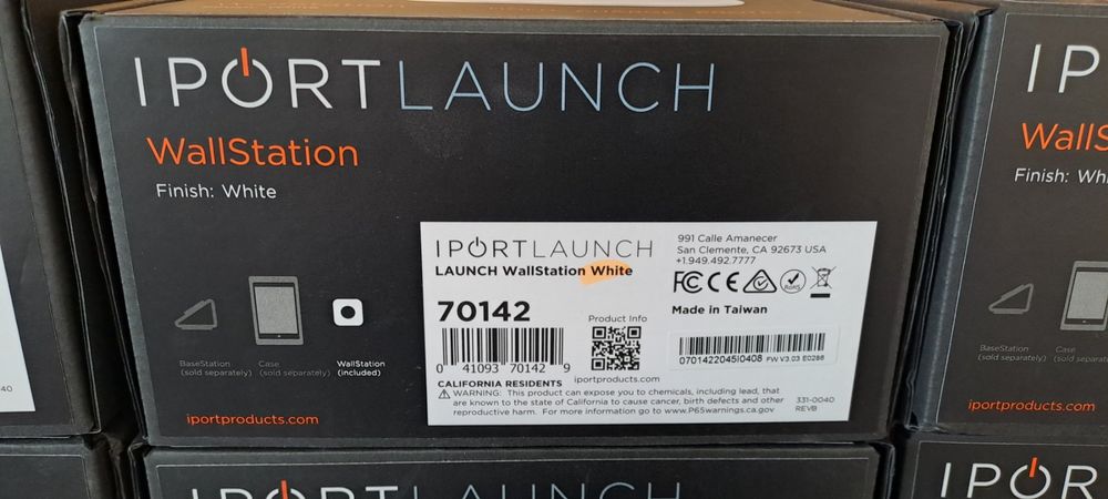 iPort Launch Wallstation weiss (magnetisch) (Neu und originalverpackt ...