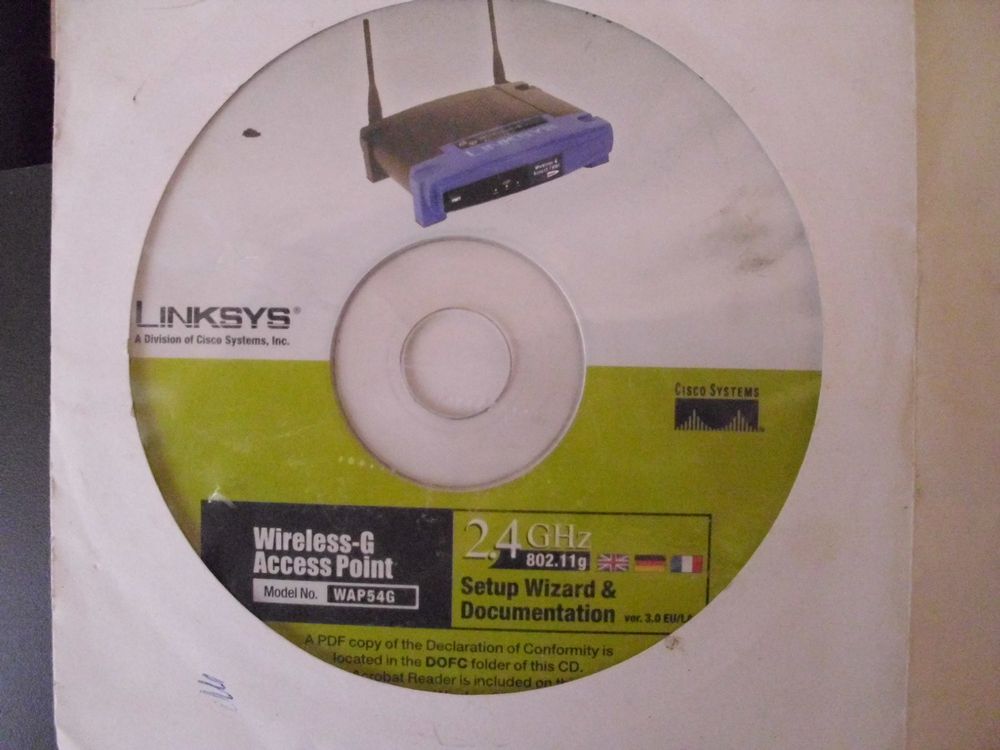 LINKSYS Wireless-G Access Point mit SES 54Mbps | Kaufen auf Ricardo