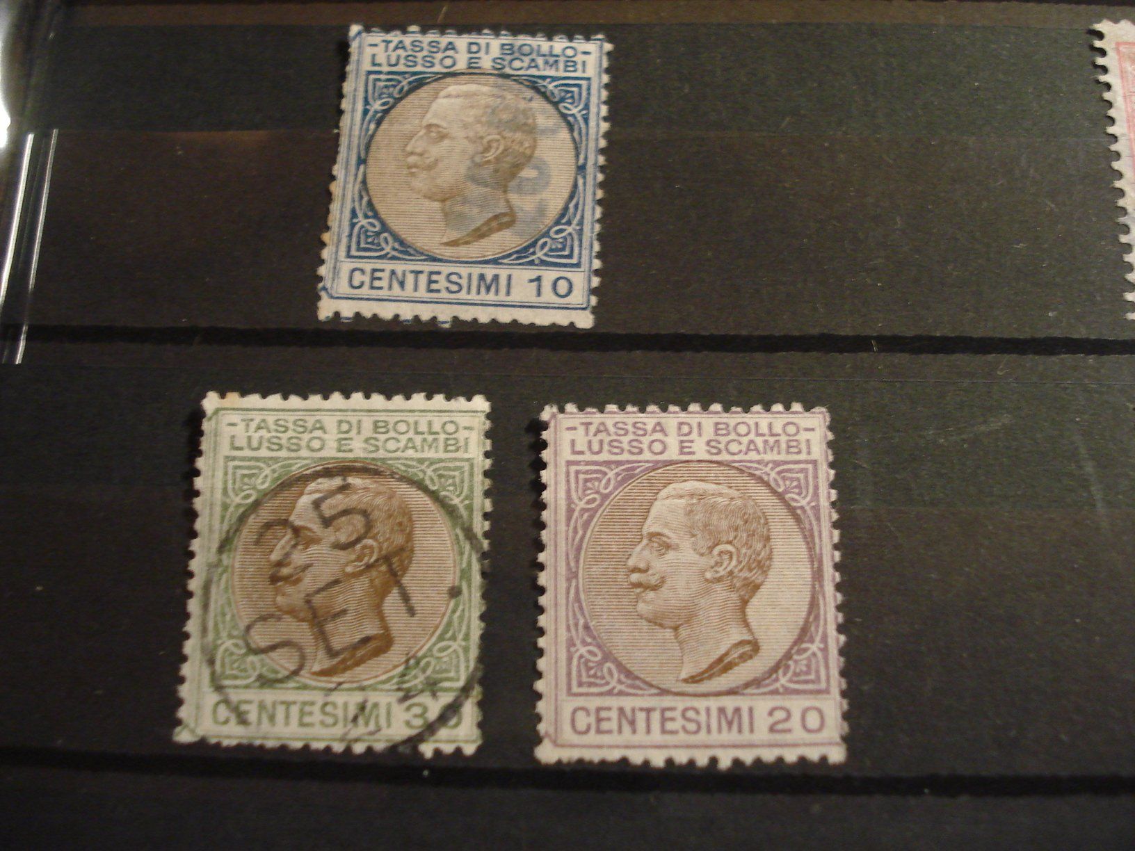 3 alte Marken Italien, Tassa di Bollo */o (Gebraucht) in Niederwil AG ...