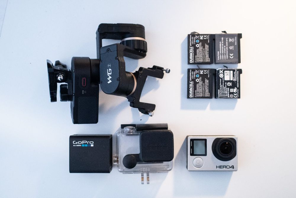 GoPro Hero 4 Black mit gimbal Feyiutech WG2 | Kaufen auf Ricardo