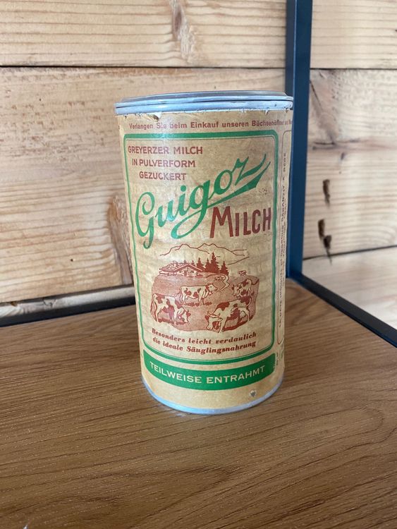 Lait Milch Guigoz 1949 alte Blechdose Säuglingsnahrung | Kaufen auf Ricardo