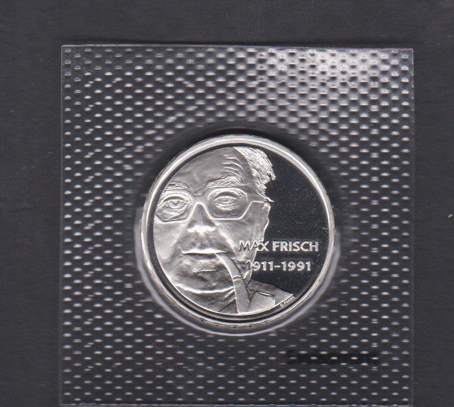 20 Franken Silbermünze Max Frisch 2011 (Gebraucht) in Vitznau für CHF ...