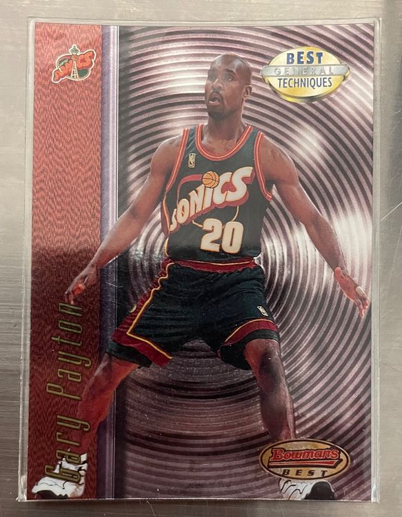 NBA Gary Payton Best Techniques Card (Neu (gemäss Beschreibung)) in ...