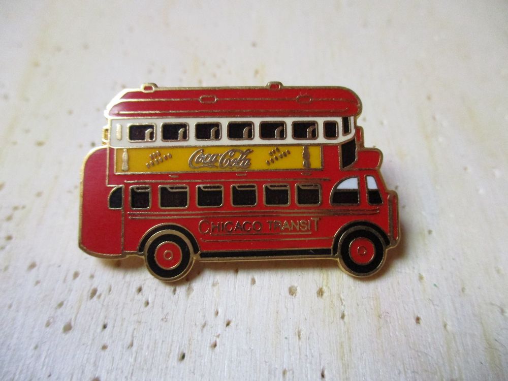 Coca Cola Bus Truck Chicaco Transit Pin (Neu (gemäss Beschreibung)) in ...
