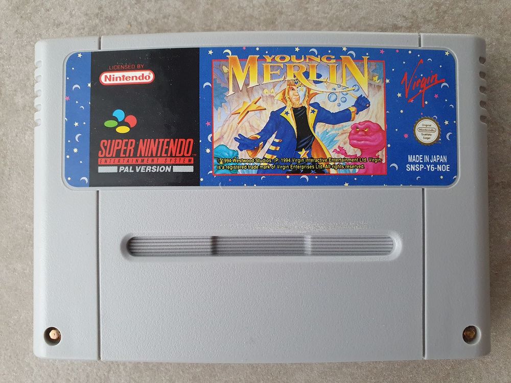 Young Merlin - DE - Snes (Gebraucht) in Courchapoix für CHF 18.95 – mit ...