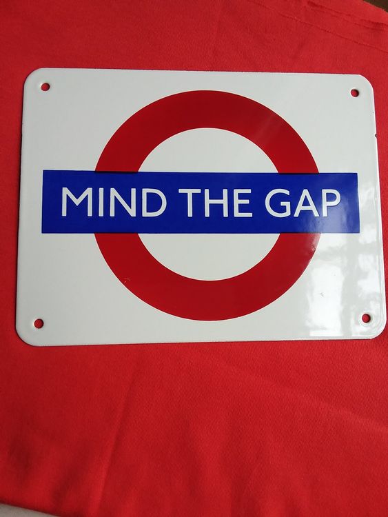 Vintage London Tube Email Schild von Garnier&Co Ltd (Gebraucht) in ...