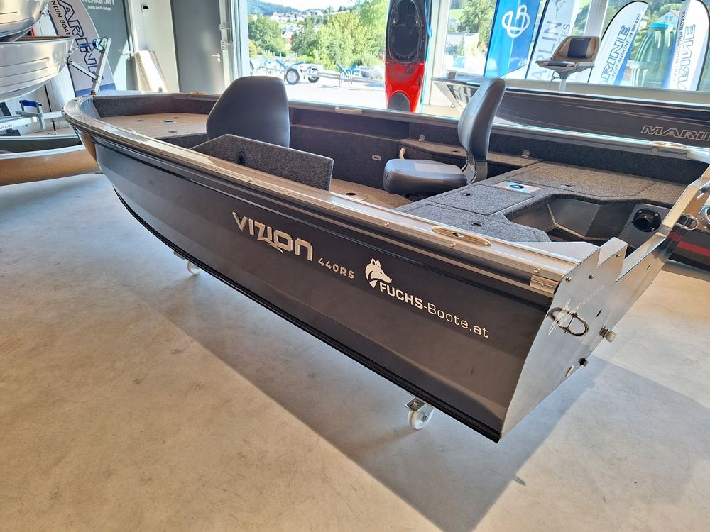 Vizion 440 RS Aluminium Angelboot Alu Boot Ruderboot (Neu und ...