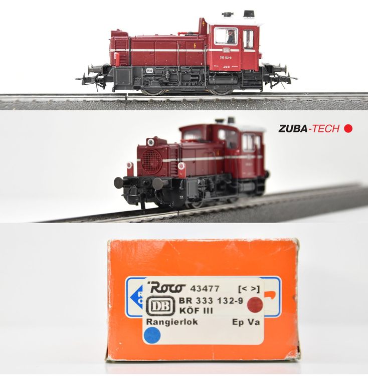 Roco 43477 Diesellok BR 333 DB H0 GS Analog mit OVP (Gebraucht) in St ...