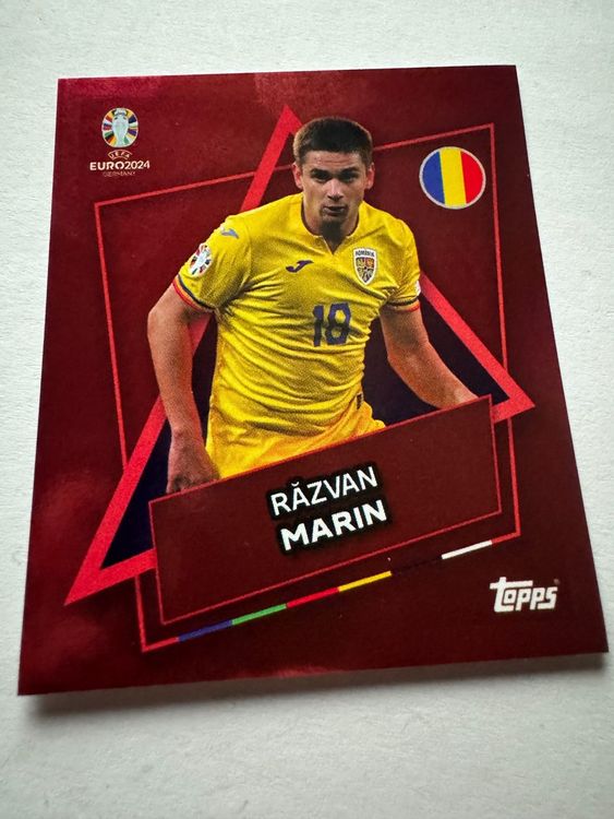 TOPPS EM 2024 / ROM SP - RAZVAN MARIN (Gebraucht) in Tegerfelden für ...
