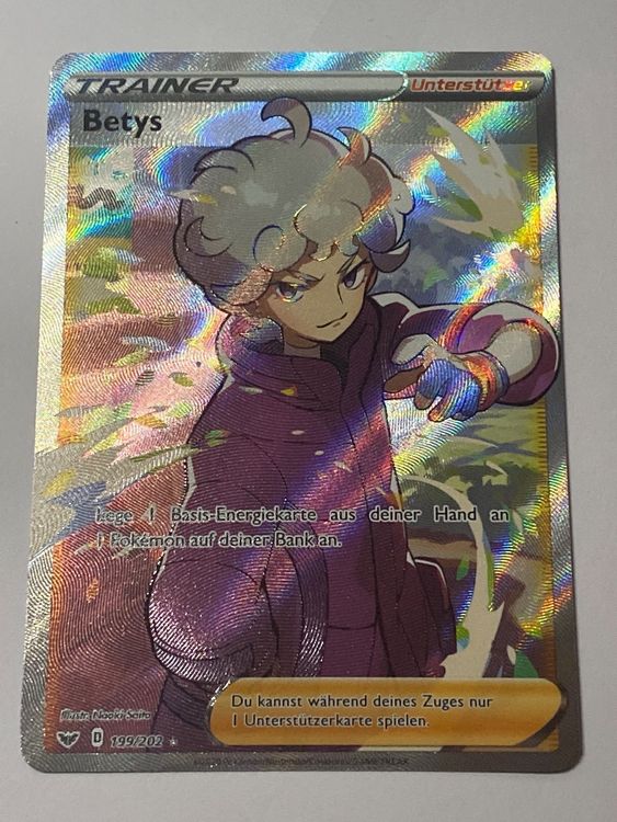 Pokemonkarte Betys Bede Trainer (Neu (gemäss Beschreibung)) in Stadel ...