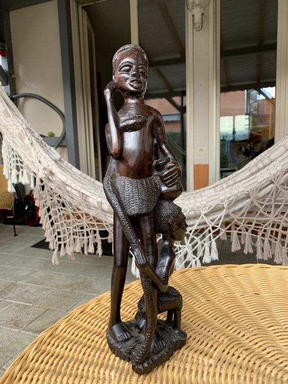 Afrikanische Skulptur (Gebraucht) in Reinach AG für CHF 5 – nur Abholung auf Ricardo kaufen