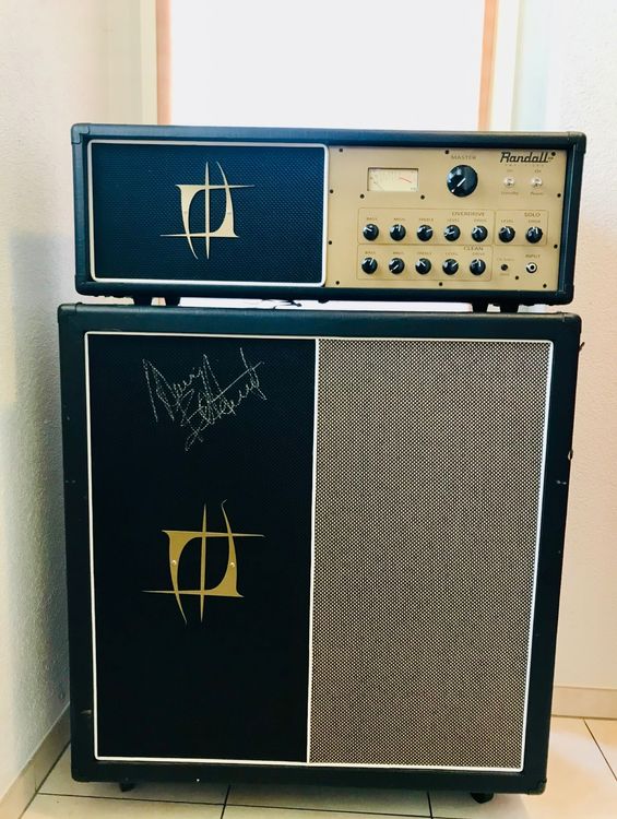 Randall 100W Nuno Bettecourt 2 channel, Signed + 4x12“ cab (Gebraucht ...