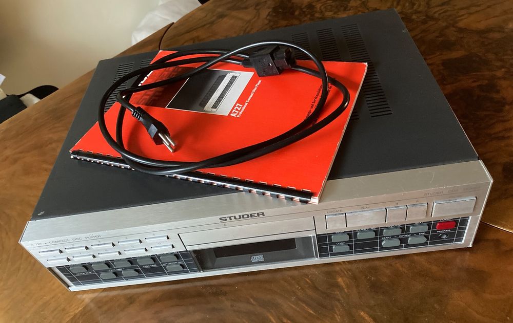 STUDER A727 CD Player Inkl. Manual & und Service Anleitung | Kaufen auf Ricardo