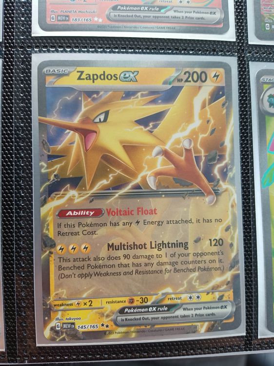 Zapdos ex - Pokemon 151 (Gebraucht) in Altstätten SG für CHF 4.5 – mit ...
