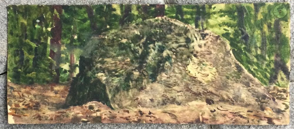 Paul Ascan DEMMÉ (1866-1953) Landschaft Aquarell | Kaufen auf Ricardo