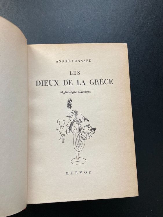 Les dieux de la Grèce, Bonnard André. Mermod, 1944 (Gebraucht) in für ...