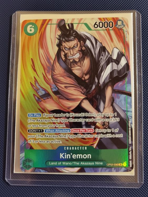 One Piece TCG Kin'emon OP01 EN (Gebraucht) in Zollikofen für CHF 7.5 – mit Lieferung auf Ricardo ...