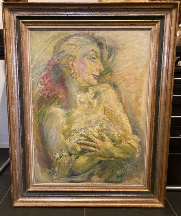 Orig.Oelgemälde Halbakt von SOLDENHOFF (Gebraucht) in Gockhausen für ...