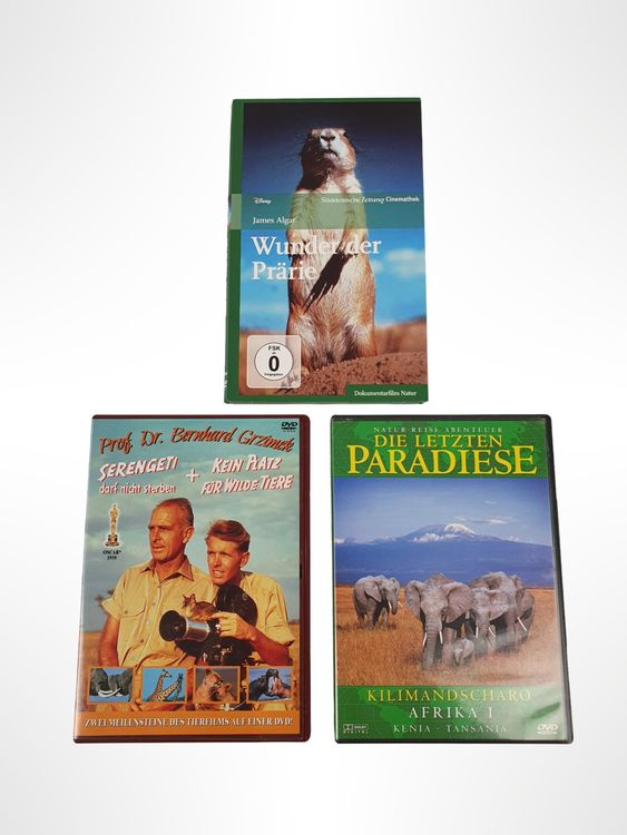 Tier Doku DVD 3 Stück | Kaufen auf Ricardo