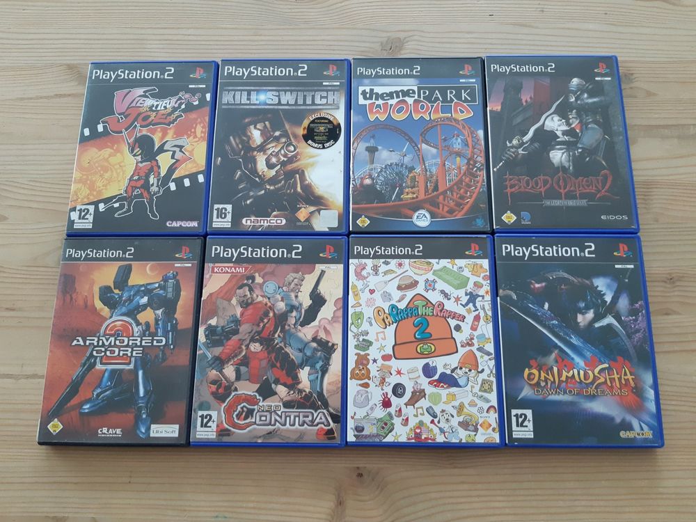 8 PS2 Games Set: Kill.Switch Neo Contra Parappa the Rapper 2 | Kaufen ...