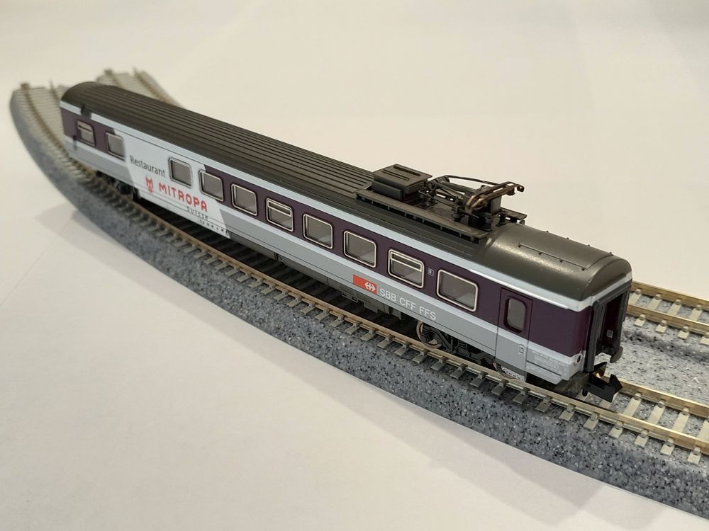 Roco 24339 EW IV Speisewagen “Mitropa Suisse“ SBB Spur N (Neu und originalverpackt) in Rotkreuz ...