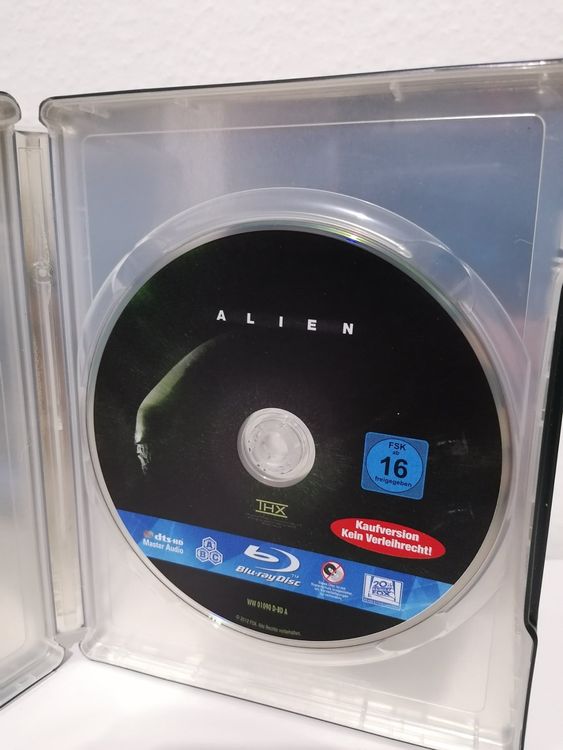 Alien Limited Edition Blu-Ray Steelbook Kinofassung & Direct | Kaufen ...