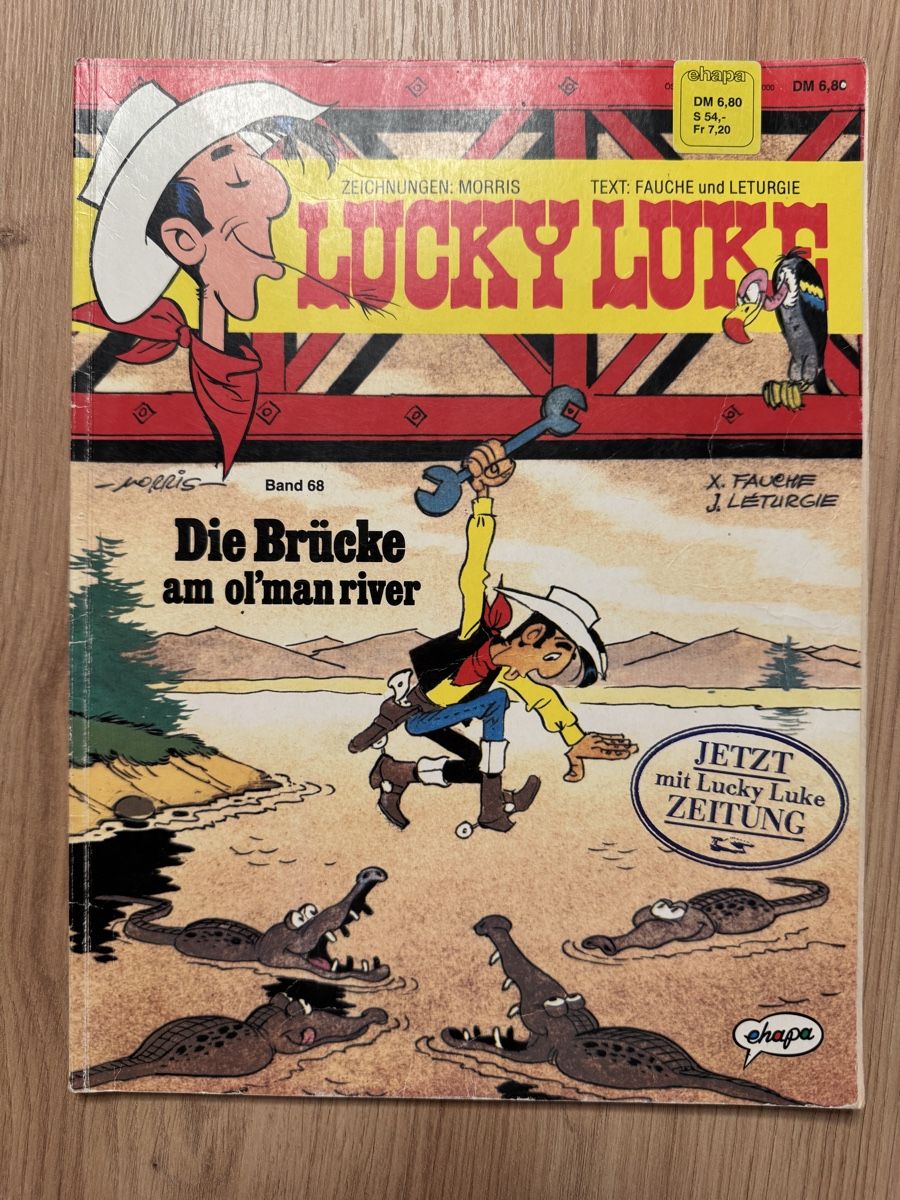 Lucky Luke - Die Brücke am ol'man River, Band 68 Comic (Gebraucht) in ...